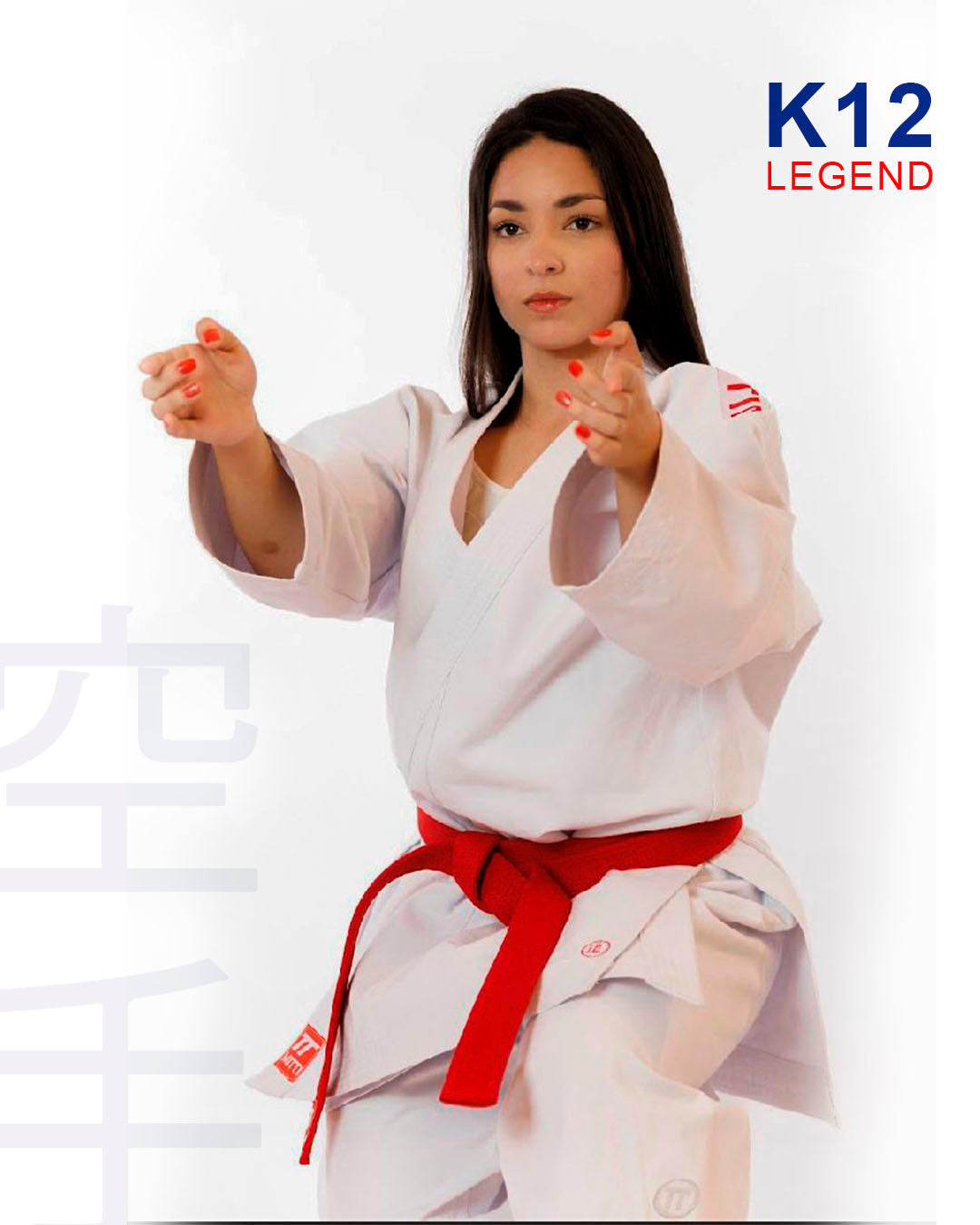 Karatê Gi K12 Legend Heavy Kanvas calça cós alto